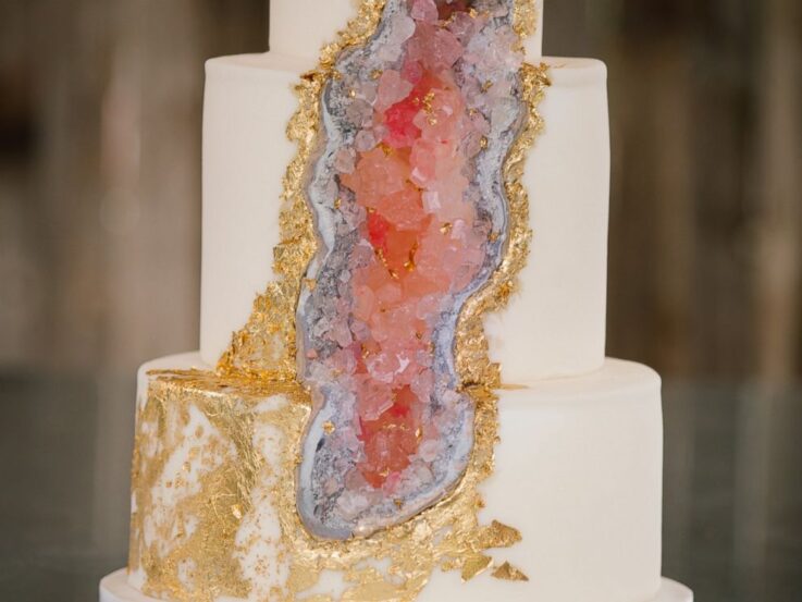 Trending: Are Geode wedding cakes the next big thing? - CakeFlix